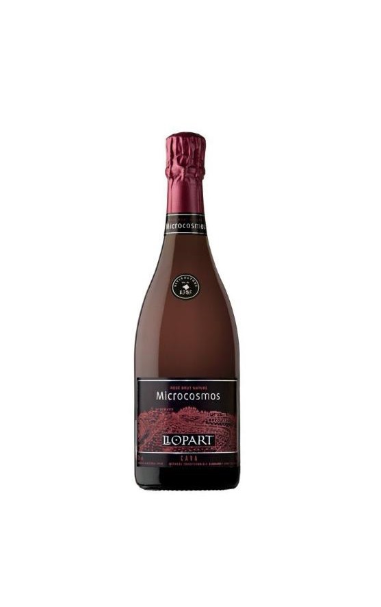 Llopart Microcosmos Rose Brut Nature Corpinat vino espumoso rosado DO Cava
